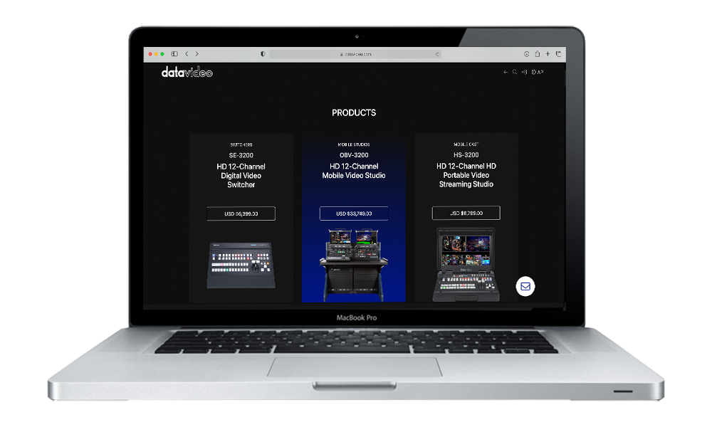 Datavideo | Professional end-to-end solutions provider for your live ...