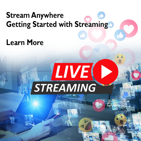 stream-anywhere | Datavideo 洋銘科技 | 提供您現場節目製作所需的整體器材解決方案